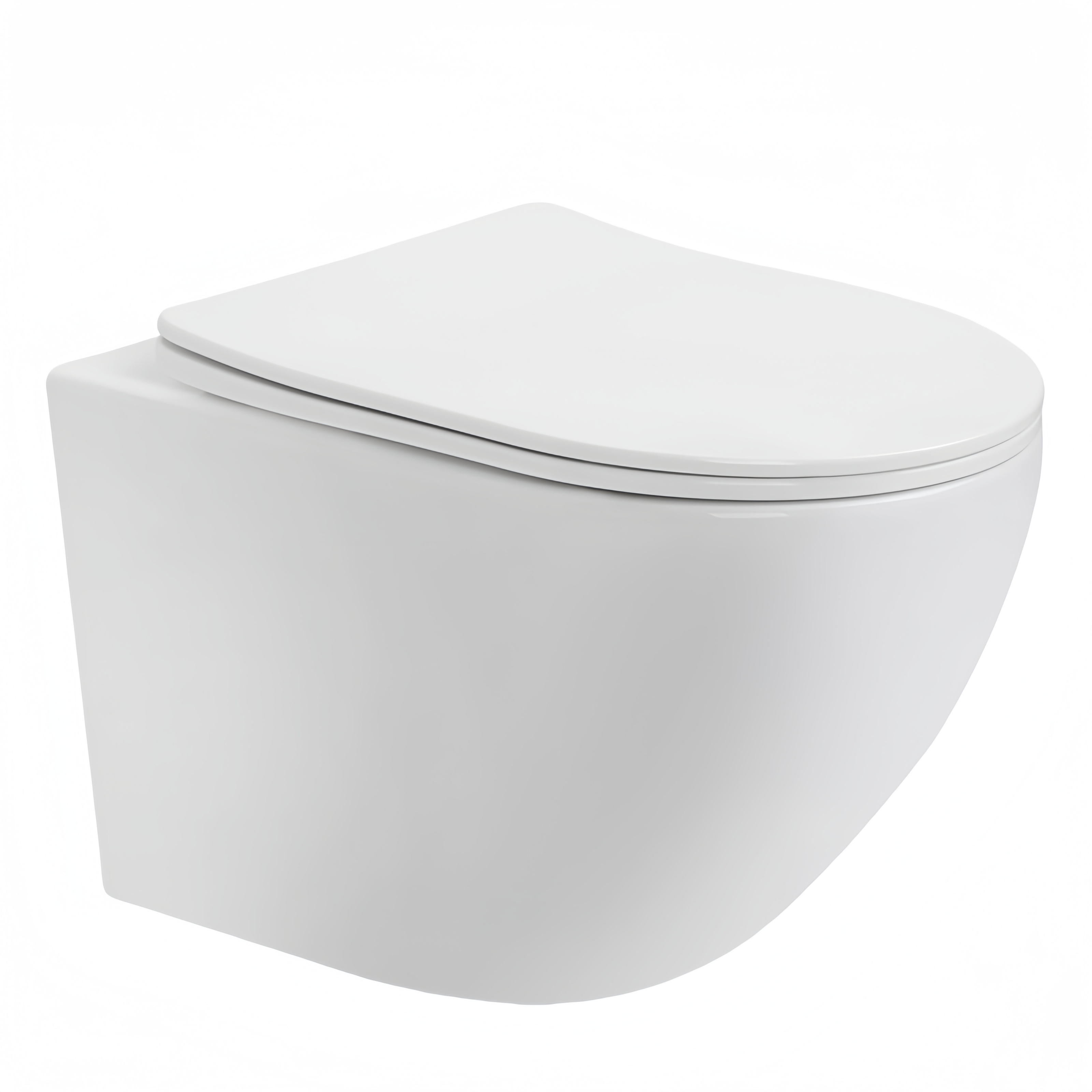 Wall Mounted Toilet Combo Set, In-Wall Toilet Tank Carrier, Dual-Flush ...