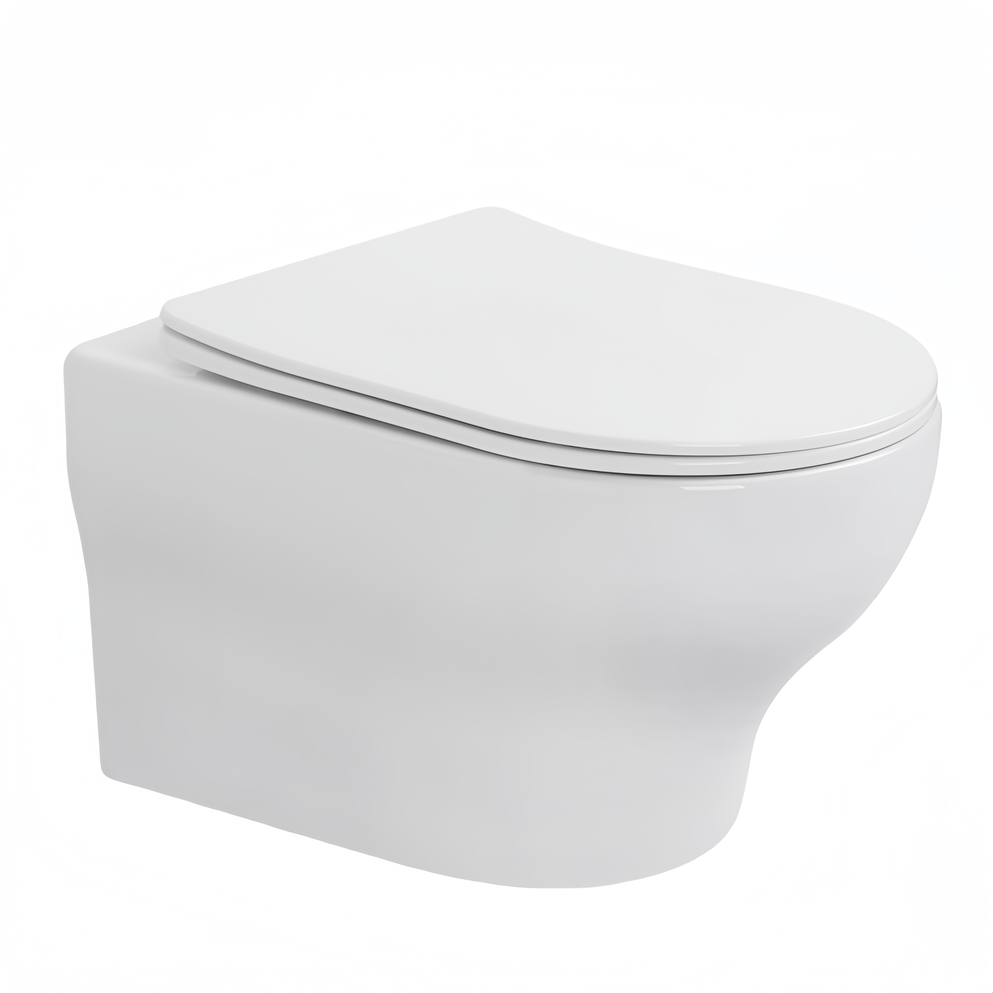 Wall Mounted Toilet Combo Set, In-Wall Toilet Tank Carrier, Dual-Flush ...