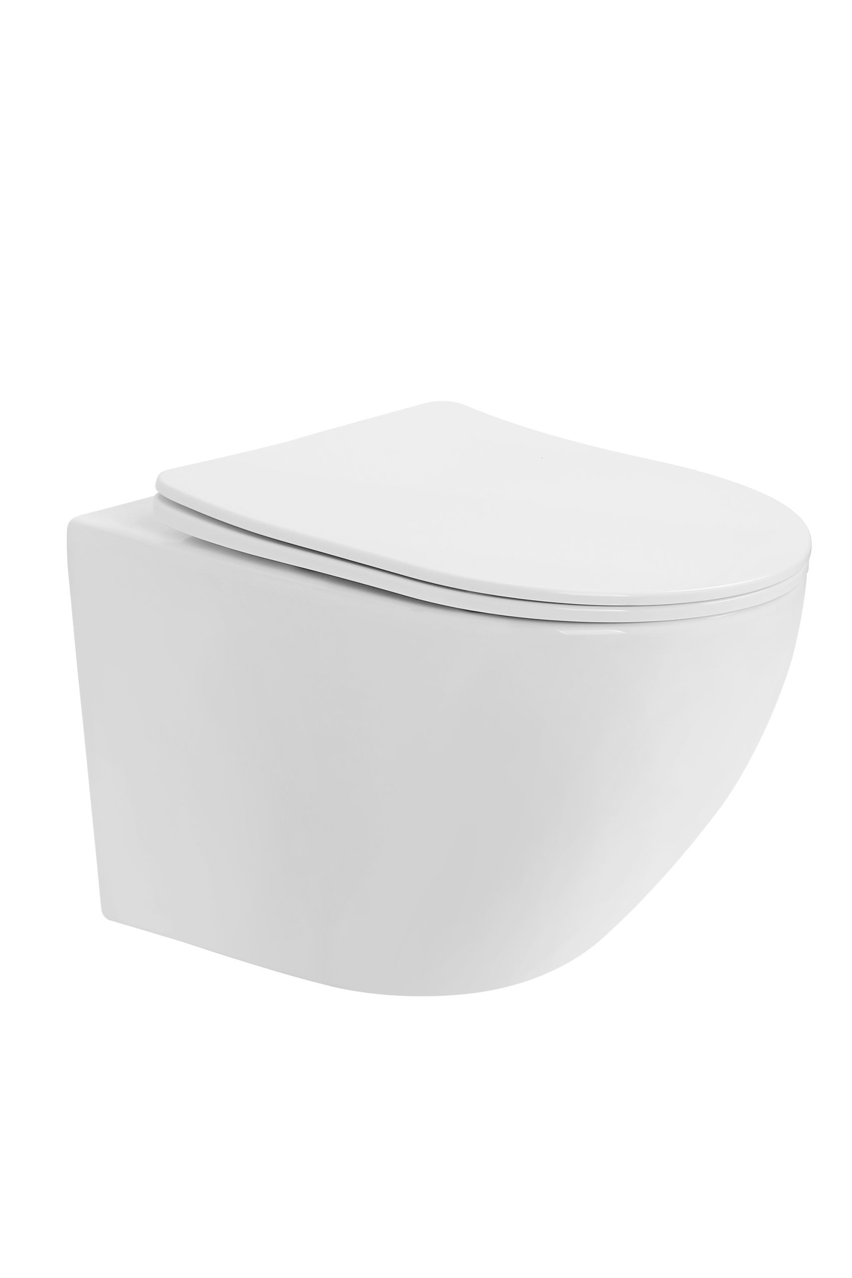 Wall Mounted RimlessToilet Combo Set, In-Wall Toilet Tank Carrier, Dual ...