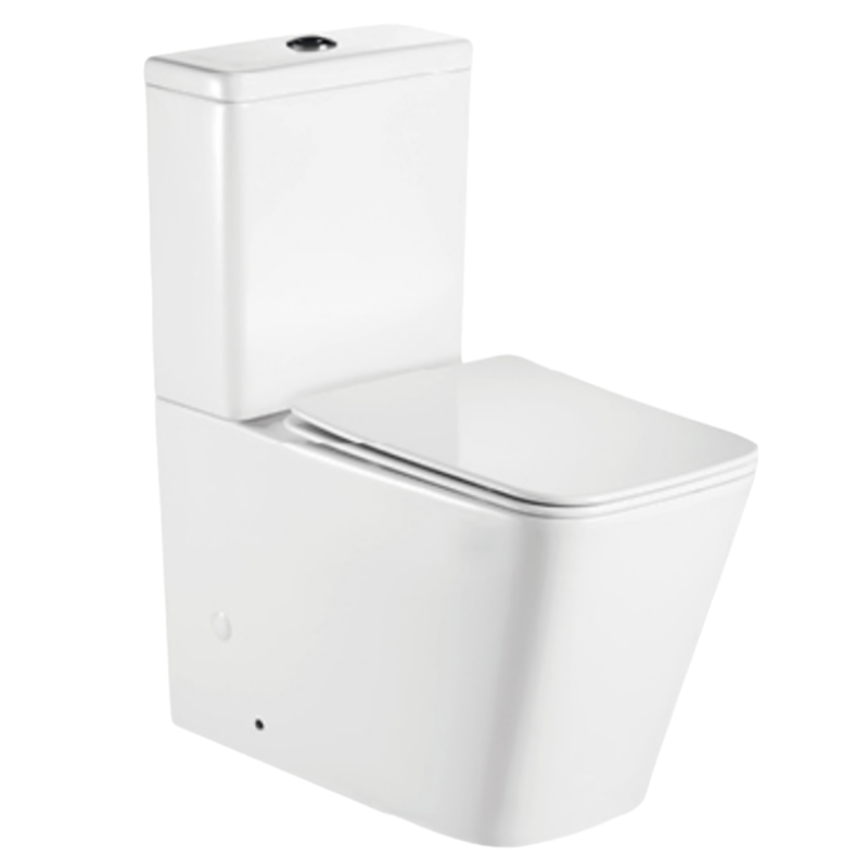 New Generation Rimless Tornado Flush System Elongated Standard Two ...