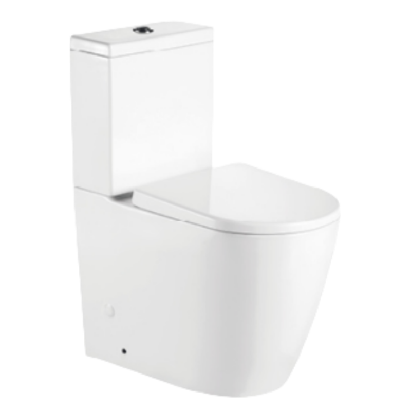 New Generation Rimless Tornado Flush System Elongated Standard Two ...