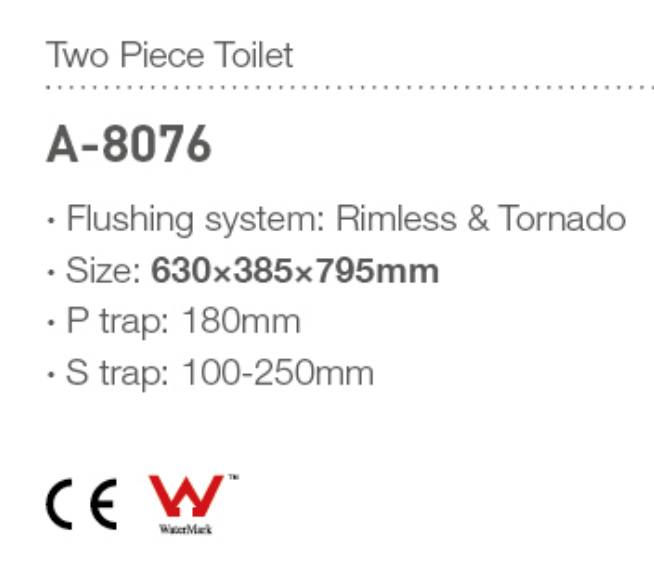 New Generation Rimless Tornado Flush System Elongated Standard Two ...