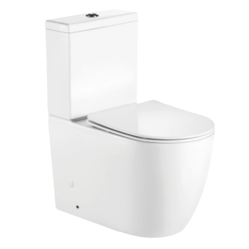 New Generation Rimless Tornado Flush System Elongated Standard Two ...